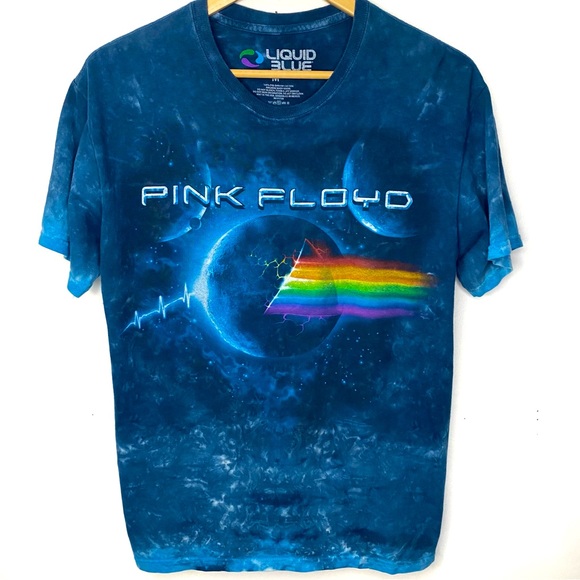 Liquid Blue | Shirts | Liquid Blue Mens Pulse Explosion Pink Floyd Tie ...